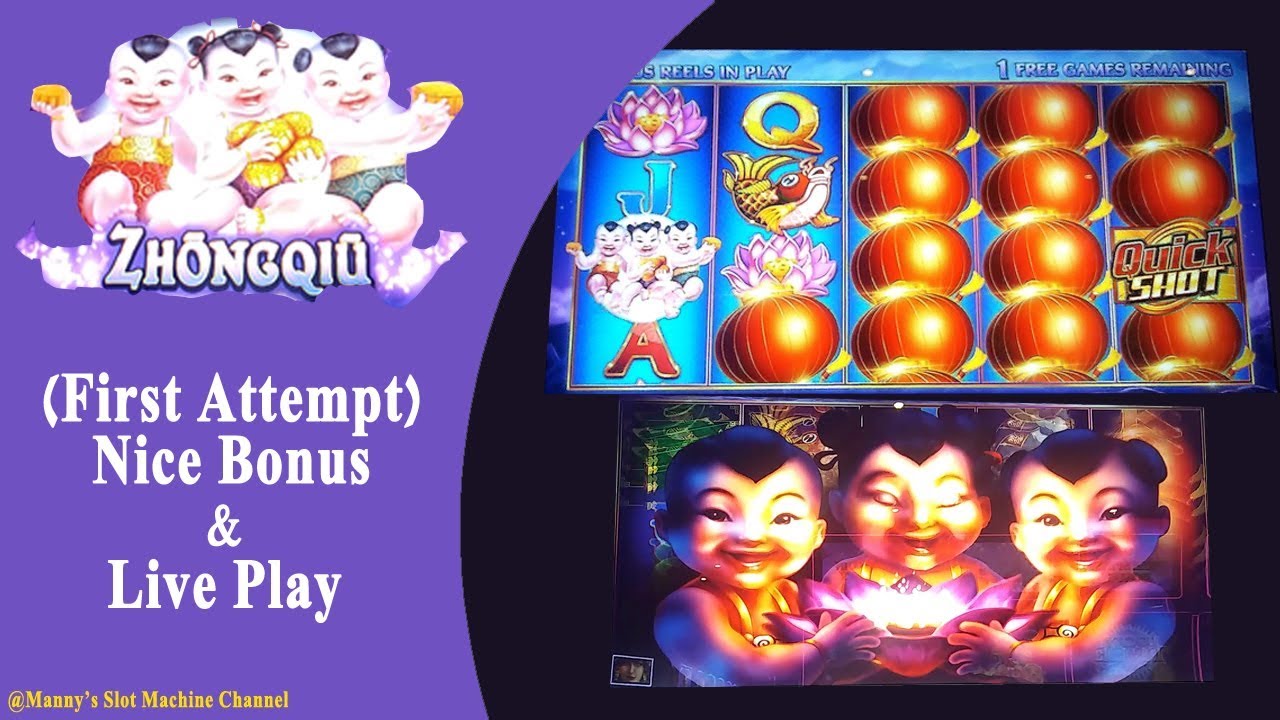 👶👶 First Attempt 👶👶 ZHONGQIU SLOT *BIG WIN* LIVE PLAY+BONUS FEATURES ...