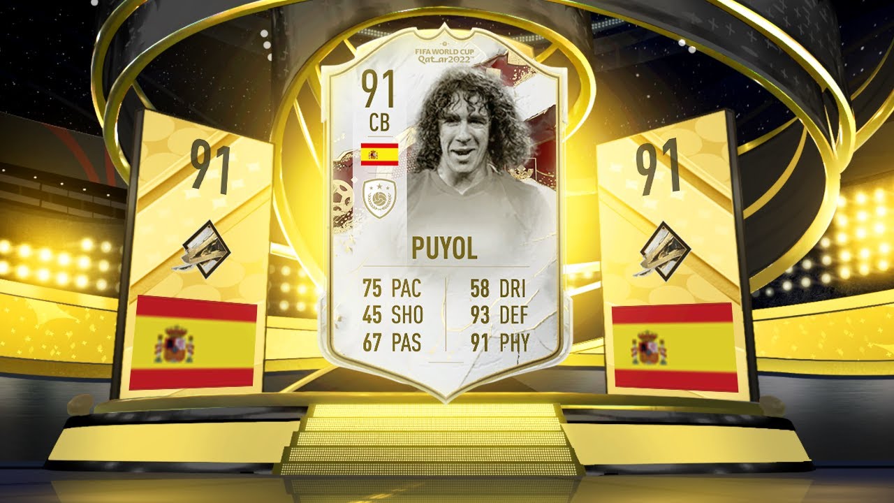World Cup Icon Carles Puyol SBC Completed - Tips & Cheap Method - Fifa ...