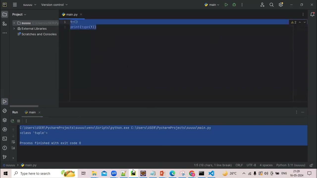 Python Tuple Youtube