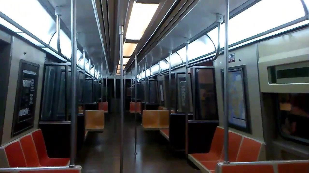 MTA New York City Subway: R44 A Train Interior at New York Transit ...