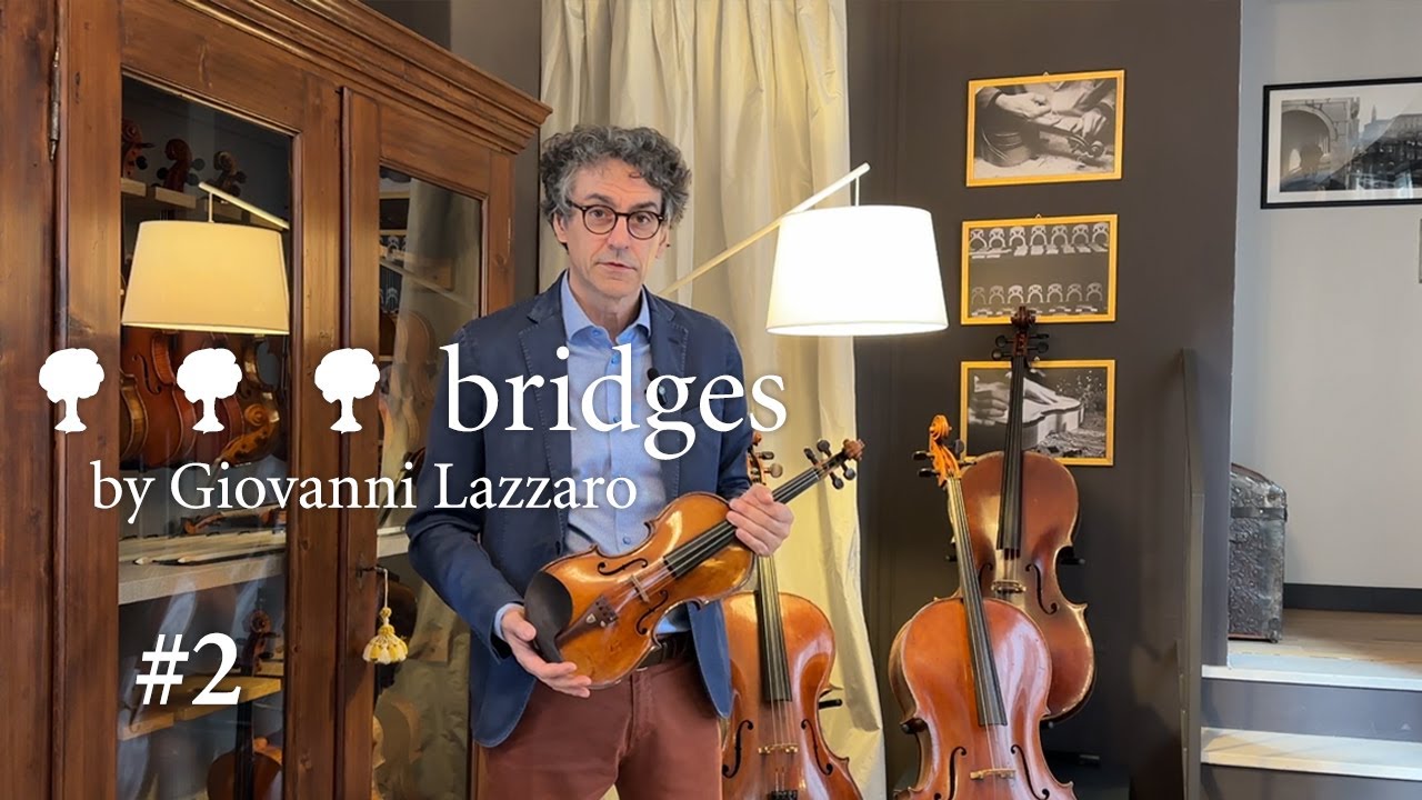 #2 Three tree bridges by Giovanni Lazzaro, Violinmaker, Cremona, Italy ...