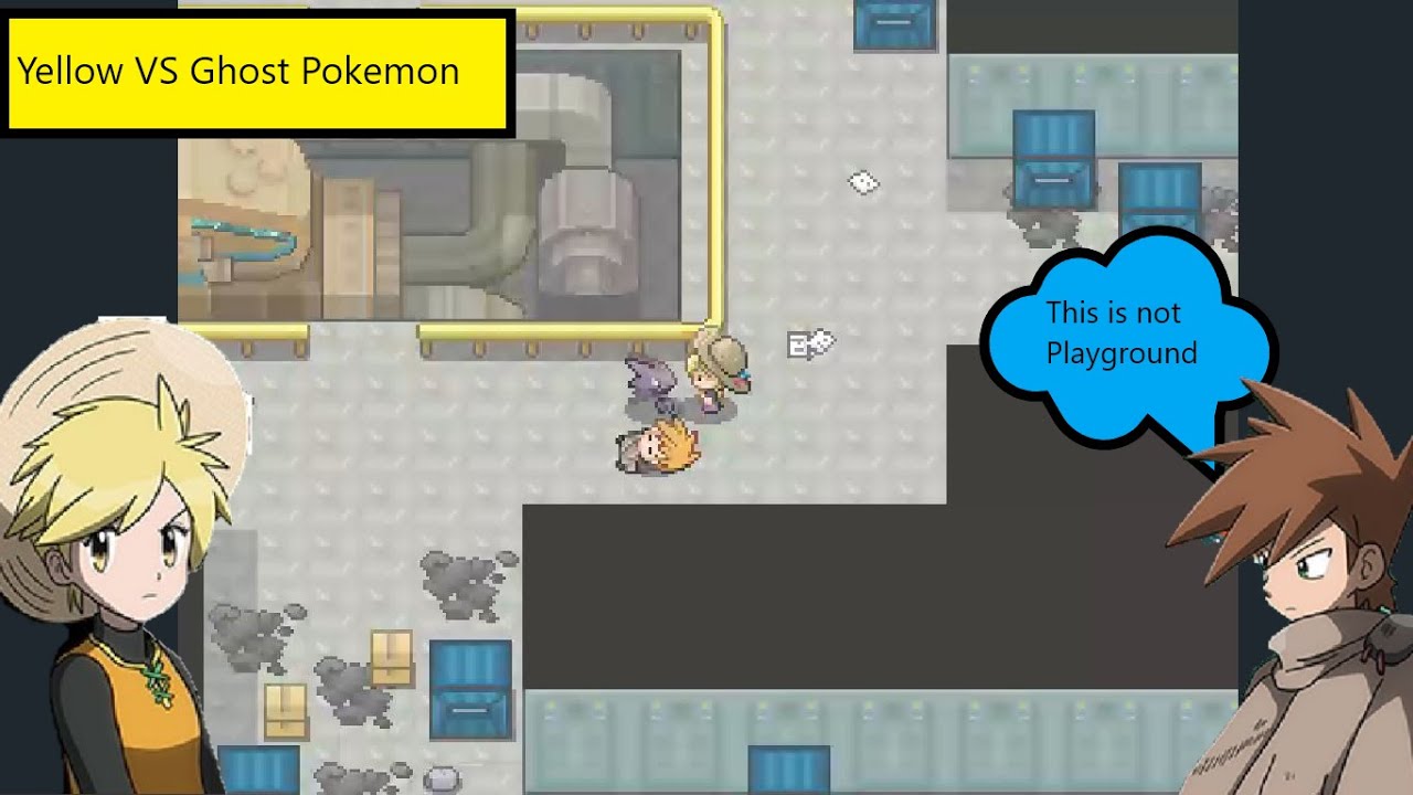 Yellow vs Ghost Pokemon // Yellow Chapter // Adventure of red vol 2 ...
