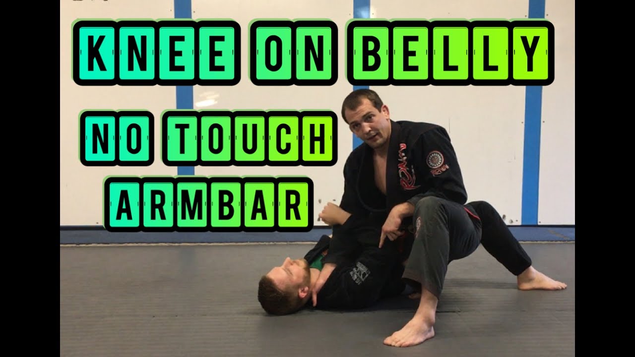FAST and SNEAKY armbar from Knee on belly off collar CHOKE | BJJ "No ...