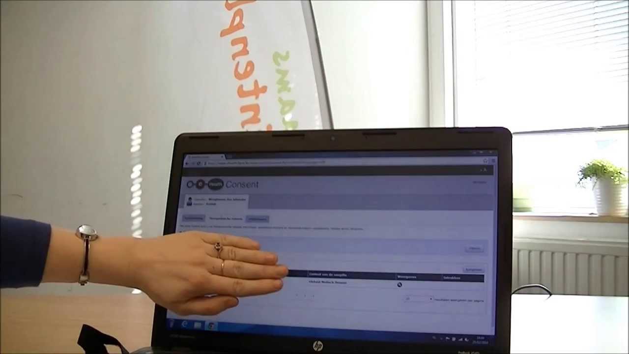 eHealthConsent - je toestemming geven om je gezondheidsgegevens op een ...