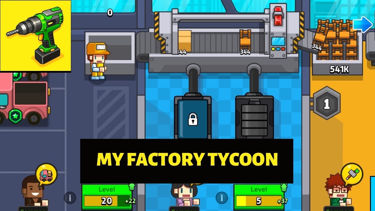 My Factory Tycoon | factory games | kids games | funny game 🤣 - YouTube