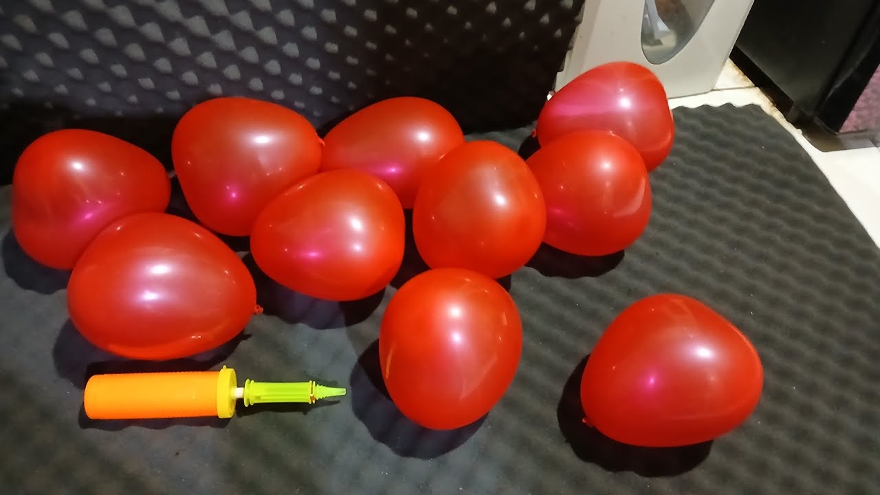 It's So Fun Play 10 Balloons Pumping #balloon - YouTube
