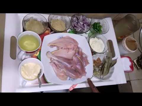 polau and chicken roast bangla recepie - YouTube