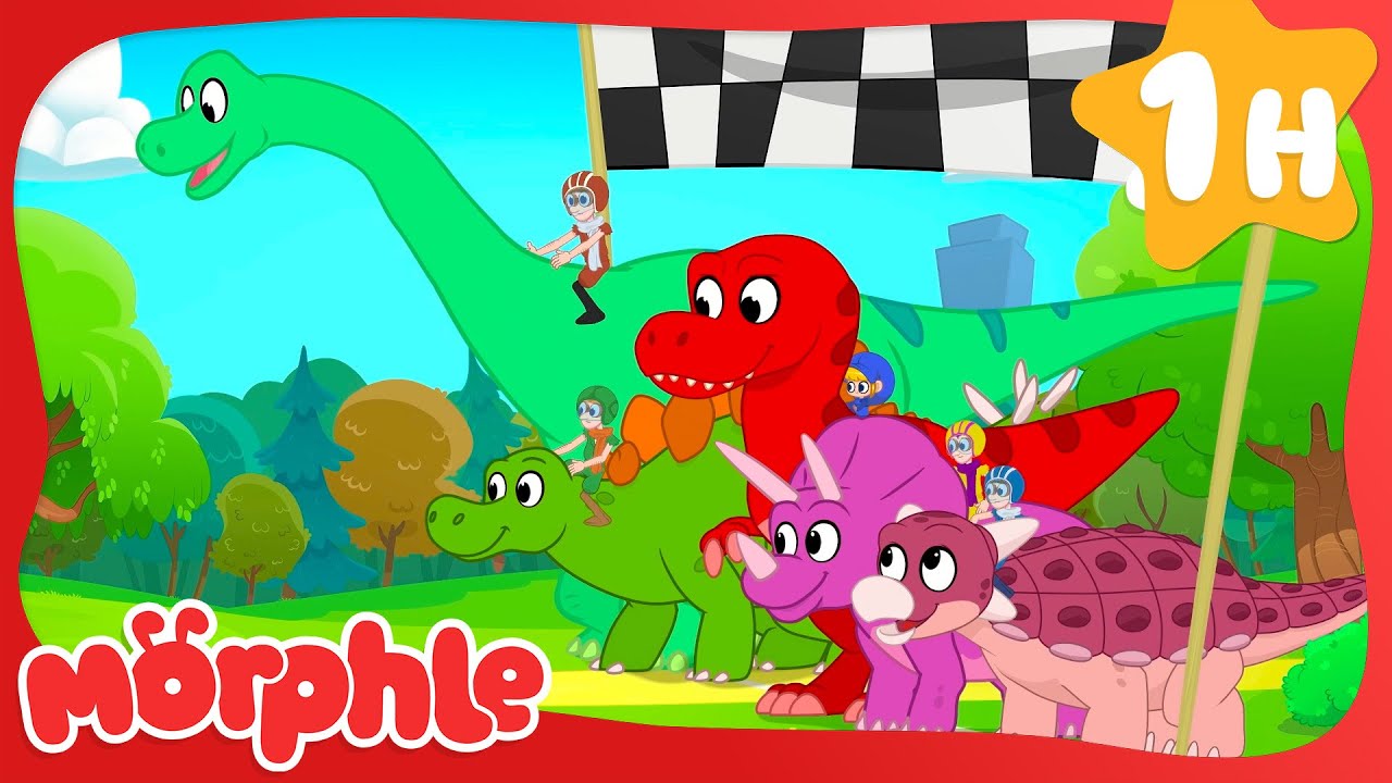 The Dinosaur Race | My Magic Pet Morphle | Morphle Dinosaurs | Cartoons ...