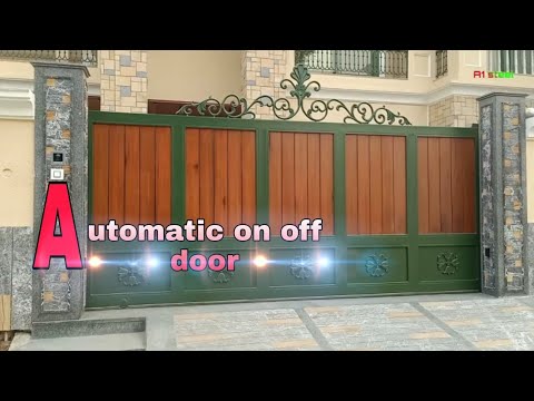 Amazing M.S sliding men Door !!Movement Sensed Automatic Door Opening ...