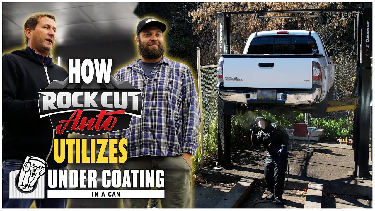 How Rock Cut Auto Utilizes Undercoating in a Can - YouTube