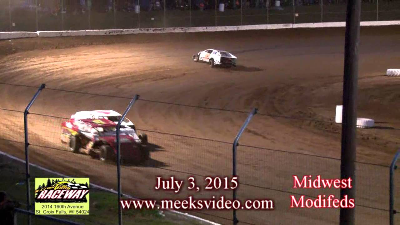 July 3, 2015 Midwest Modifieds St. Croix Valley Raceway - YouTube