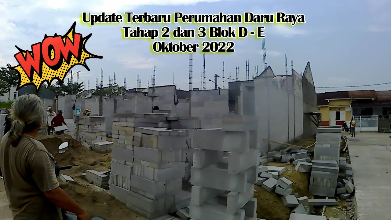 Update Progress Perumahan Daru Raya Tahap2 dan Tahap3 Oktober || Vlog ...
