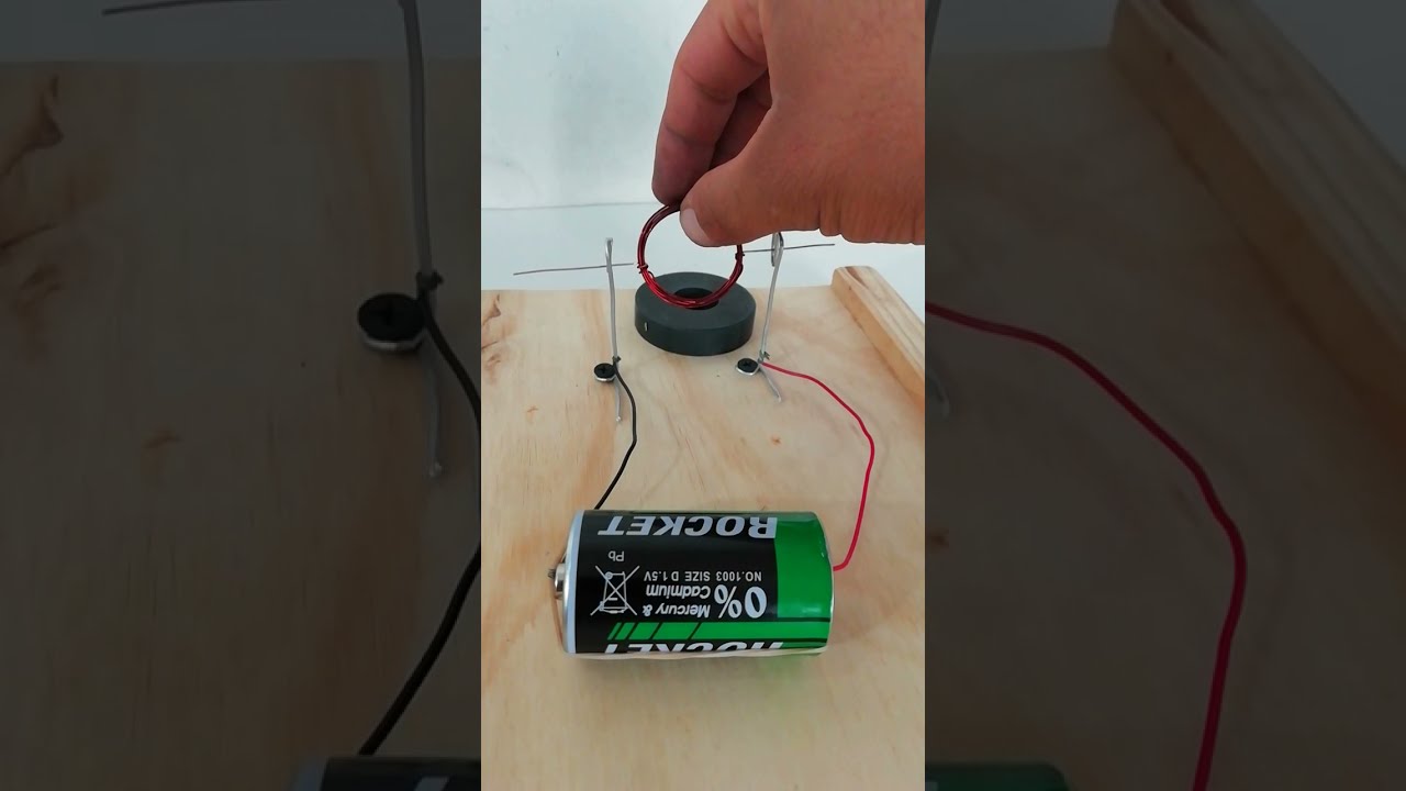 MOTOR ELECTRICO CASERO - YouTube