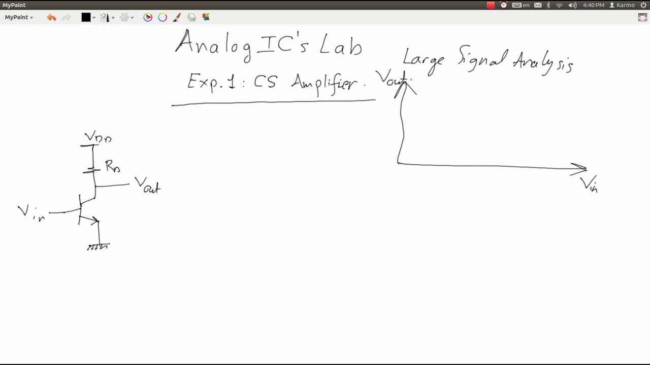 Analog Ic Lab:Experiment 1 part 1/4 - YouTube