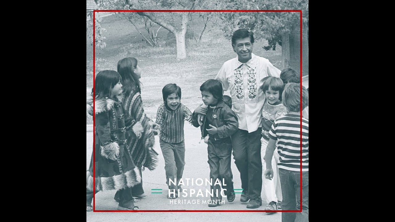 Hero Report: Cesar Chavez, Hispanic Heritage Month - YouTube