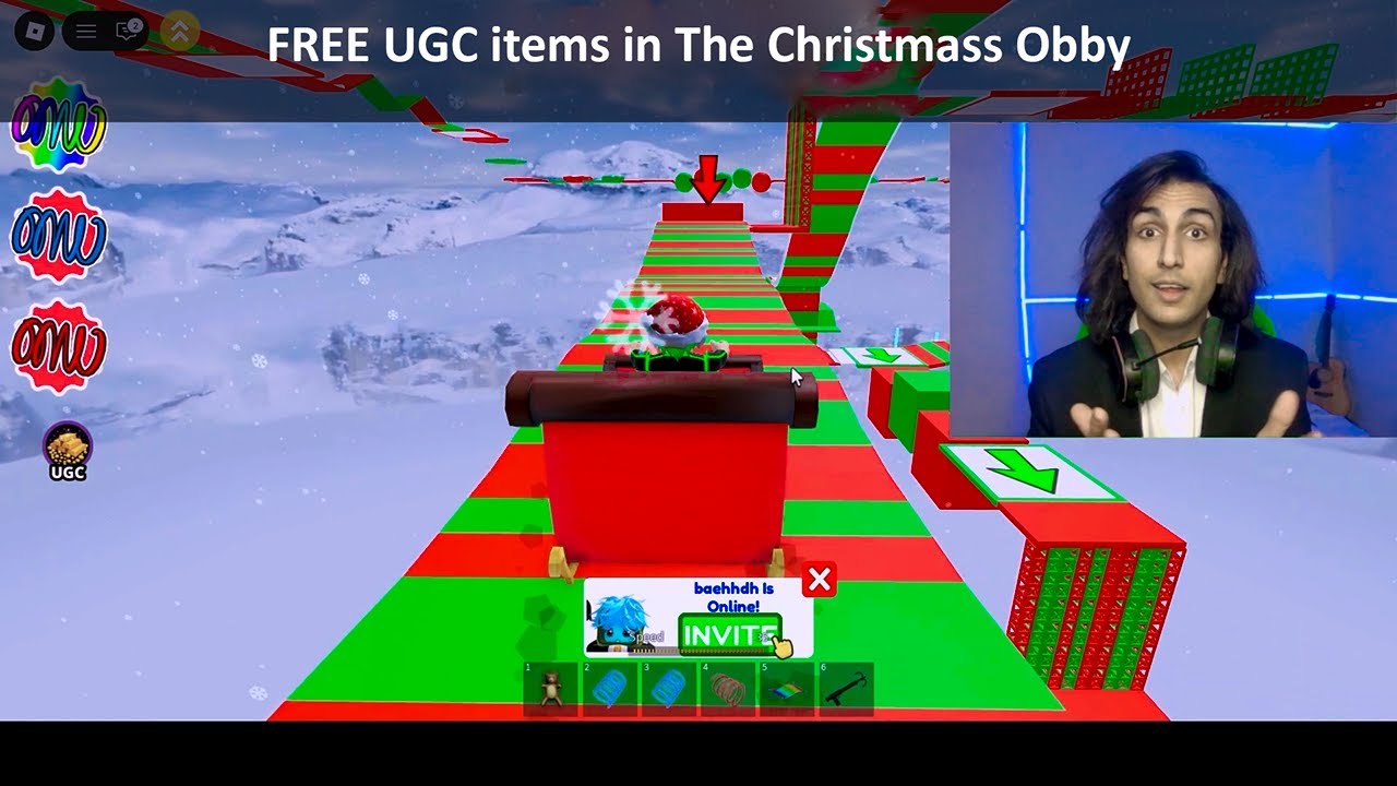 New Christmas Roblox Obby Gives FREE UGC items! - YouTube