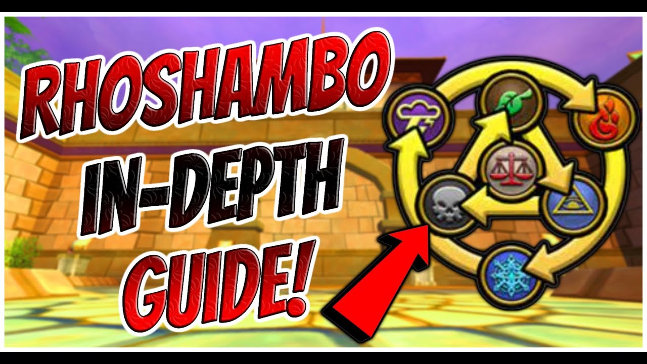Wizard101: Beginner's Guide to Rhoshambo! - YouTube