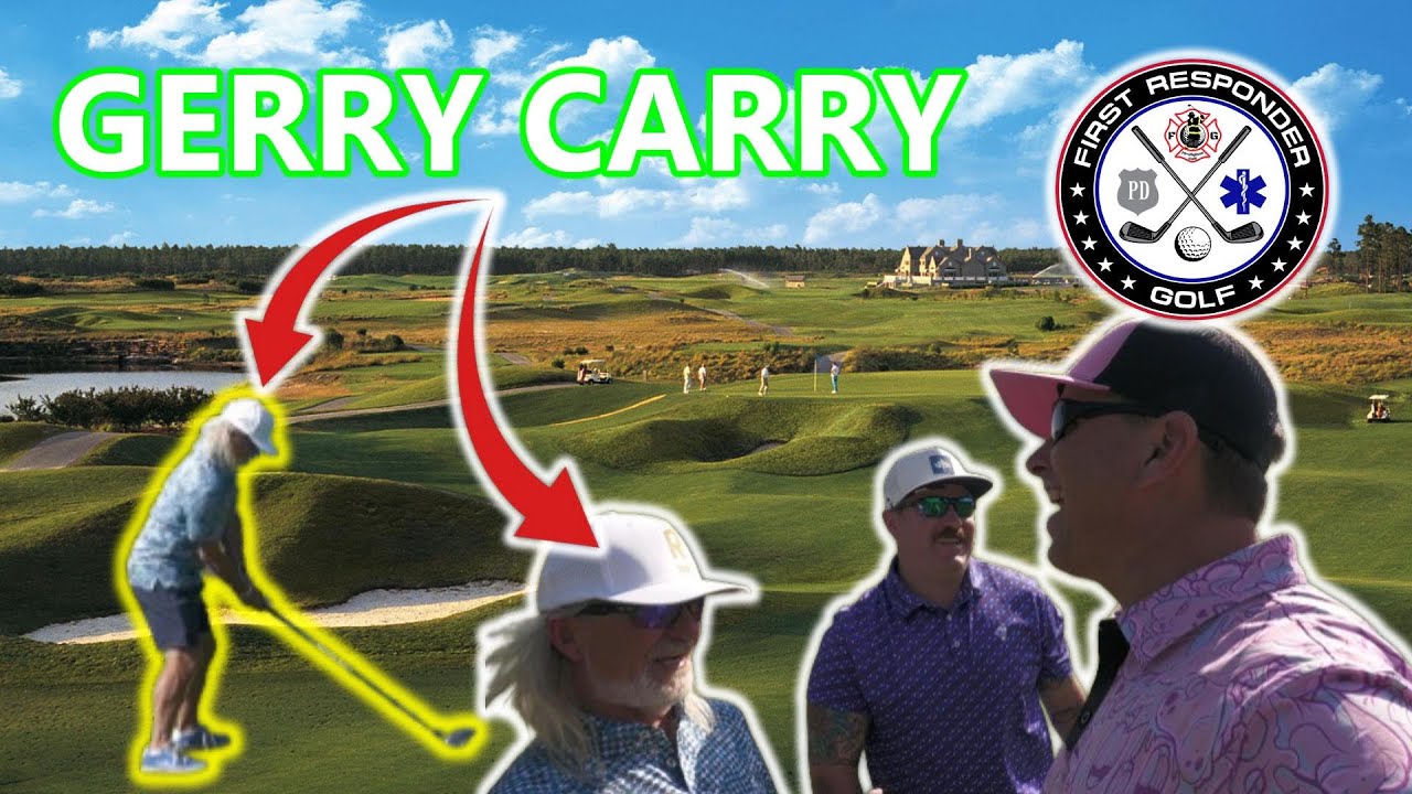 TIK TOK STAR GERRY CARRY playing and Caddying with the channel - YouTube