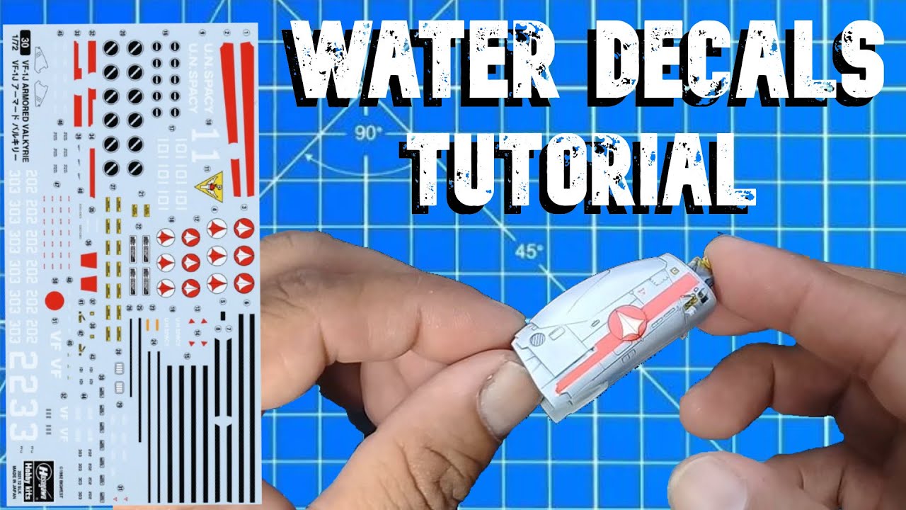 WATER DECALS TUTORIAL (QUE NO SE TE ROMPAN) - YouTube