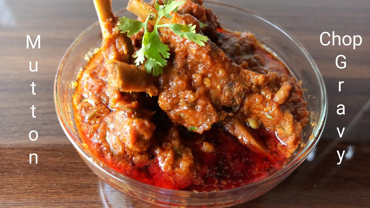 Mutton chop curry| Lamb chop curry/gravy| Chaap ka salan| Tasty Chop ...