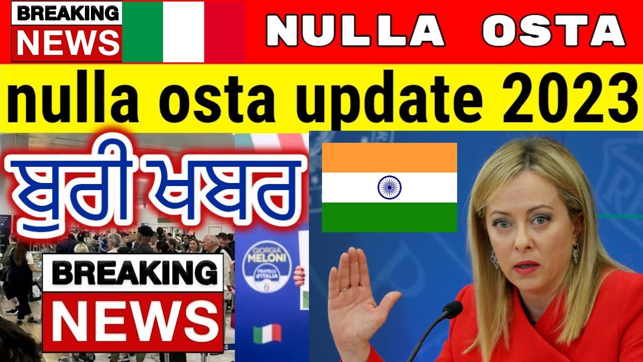 ️ nulla osta italy 2023 | Italy immigration 2023-Nulla Osta-Italy ...