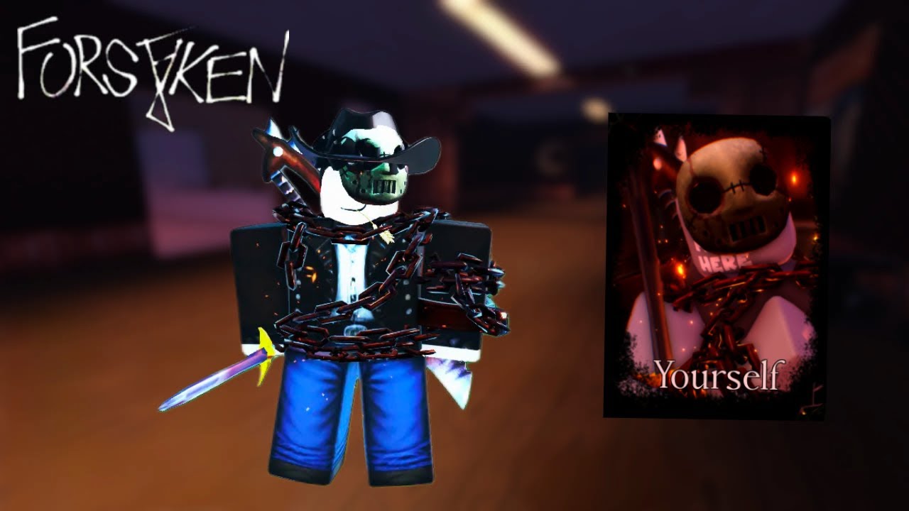 WINNING WITH THE NEW 'YOURSELF' SLASHER SKIN | Roblox Forsaken - YouTube