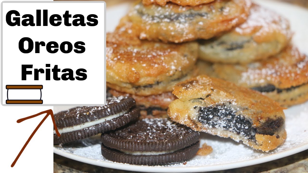 Galletas Oreo fritas | postre rapido| Ros Emely - YouTube