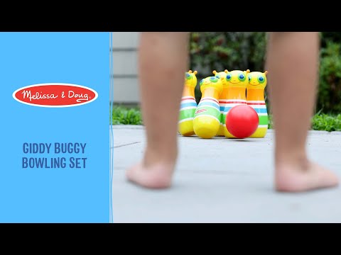 Melissa & Doug Giddy Buggy Bowling Set
