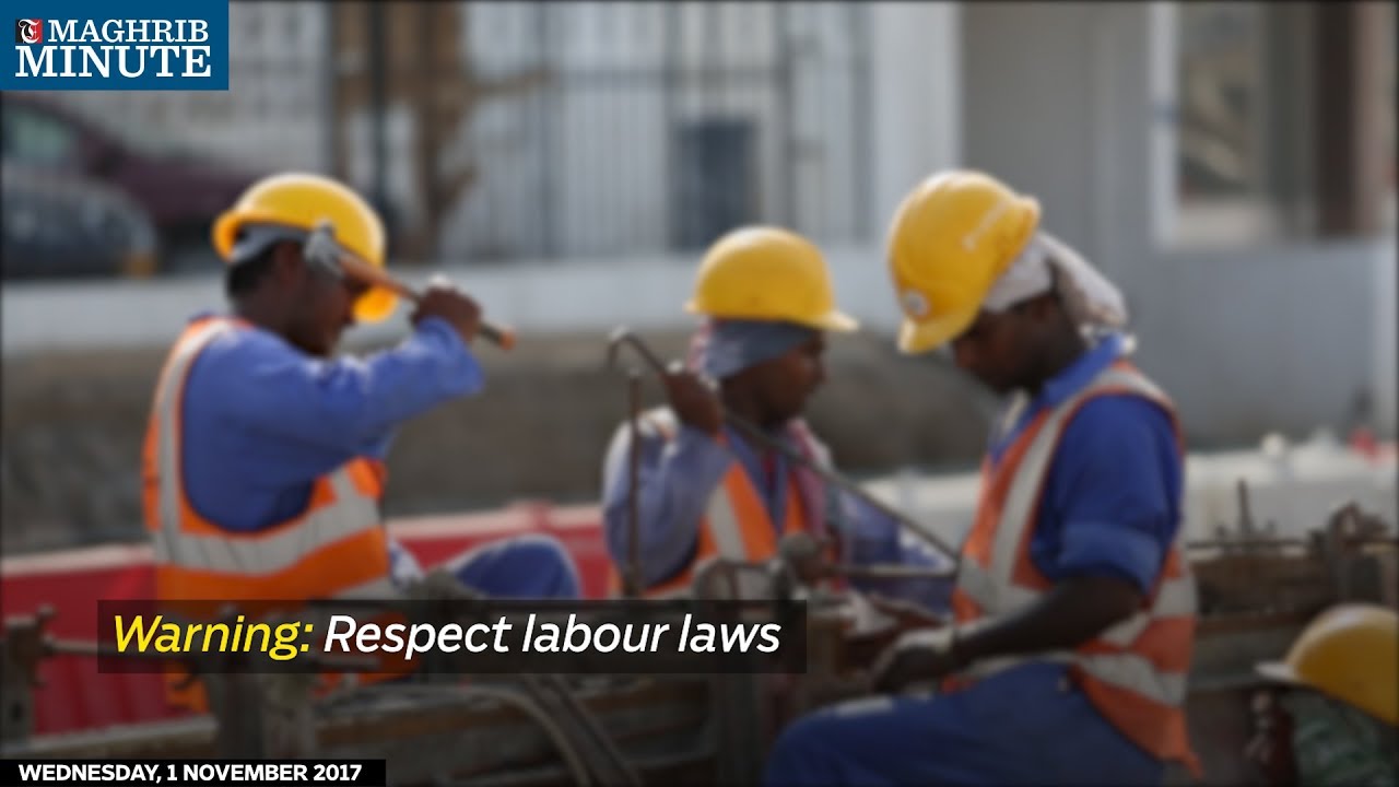 Warning: Respect labour laws - YouTube