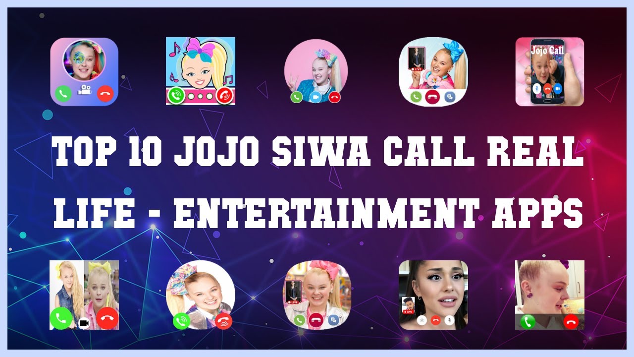 Top 10 Jojo Siwa Call Real Life Android Apps - YouTube