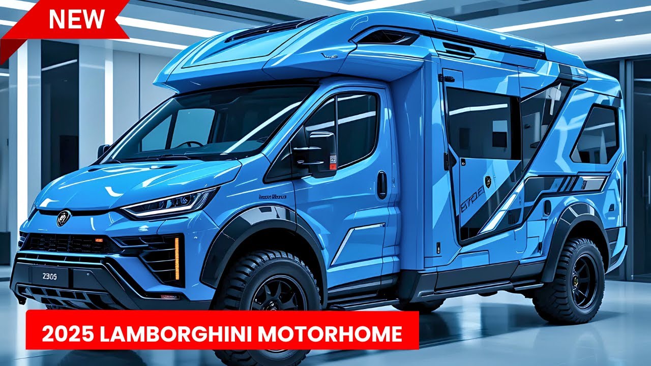 World’s Fastest Motorhome?! The Insane 2025 Lamborghini RV! - YouTube