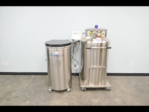 MVE Cryogenics XLC 511 F Cryo Storage Tank for sale - YouTube
