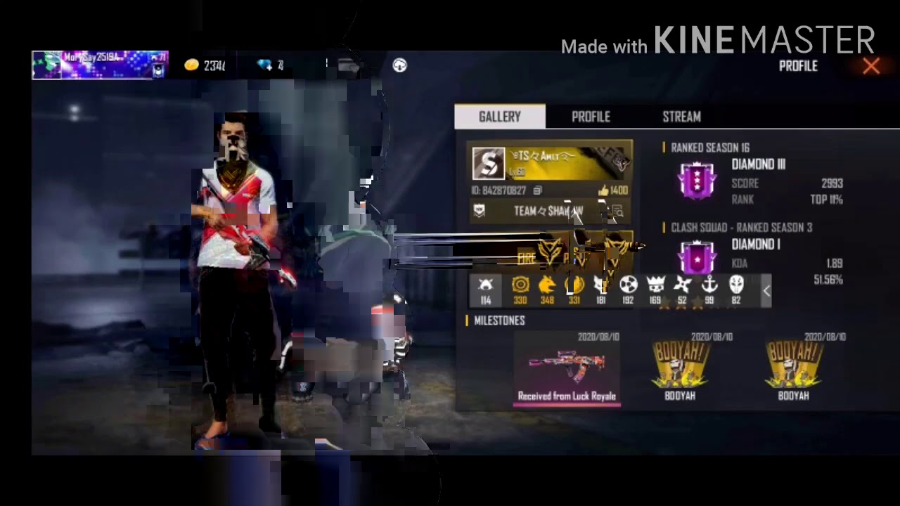 Best free fire accounts - YouTube