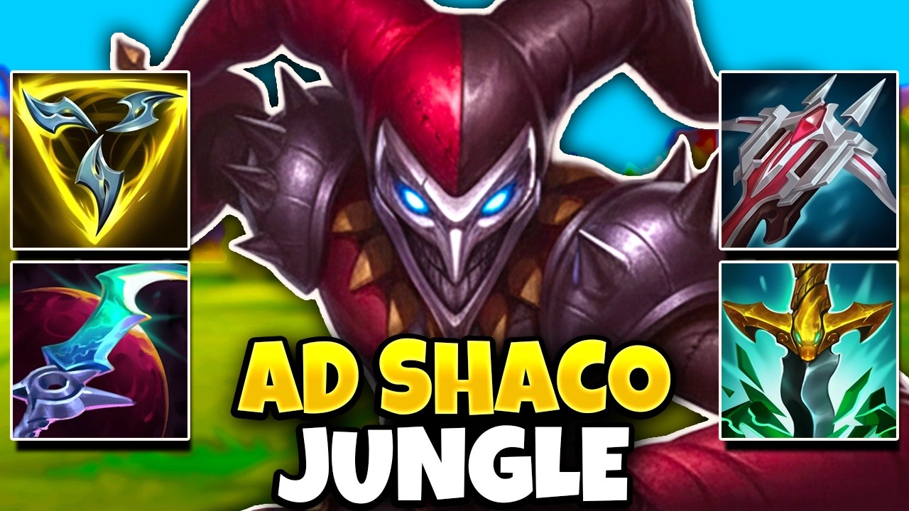 AD SHACO JUNGLE IS ACTUALLY BROKEN - YouTube