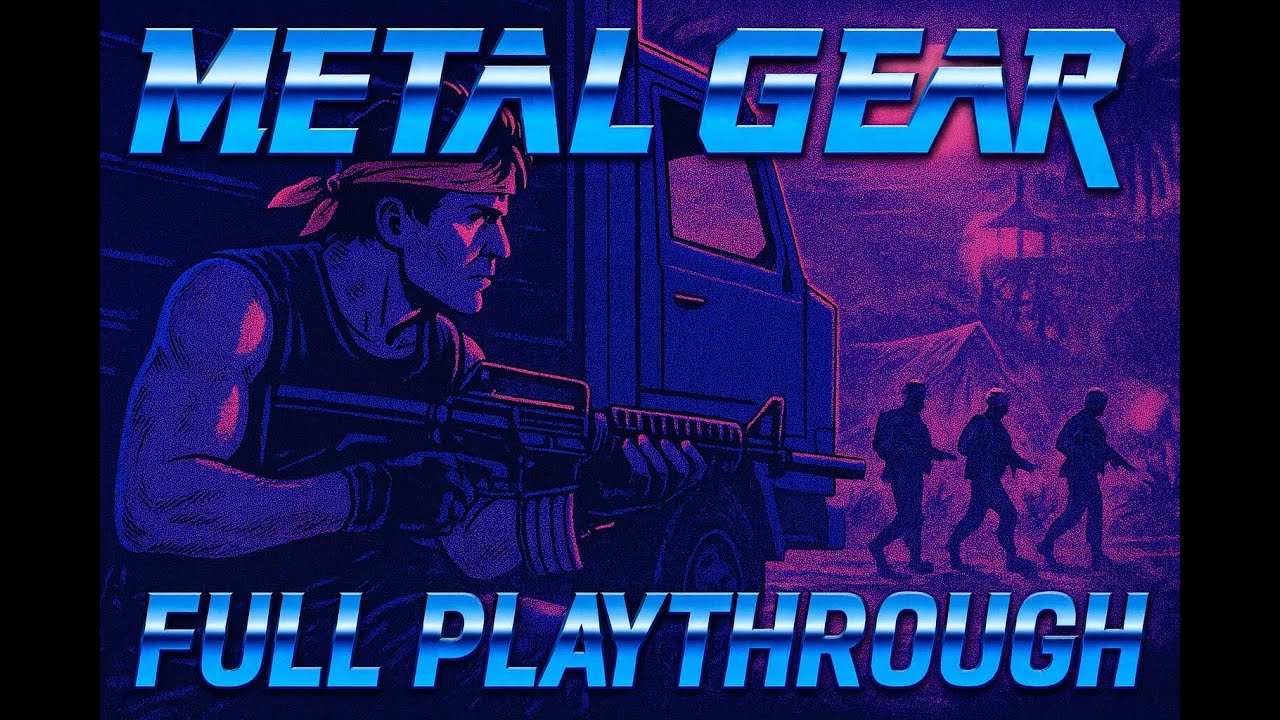 Metal Gear (MSX 1987) Part 1 - YouTube