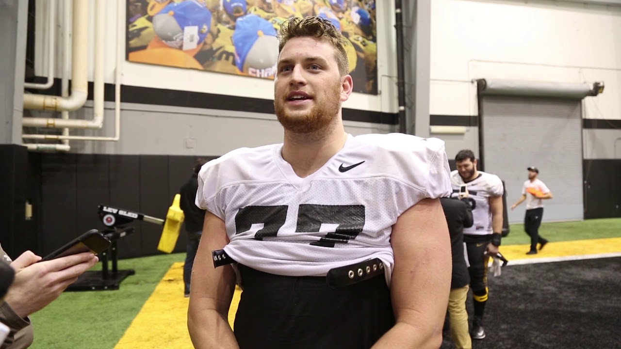 Mizzou OL Paul Adams speaks to media - YouTube