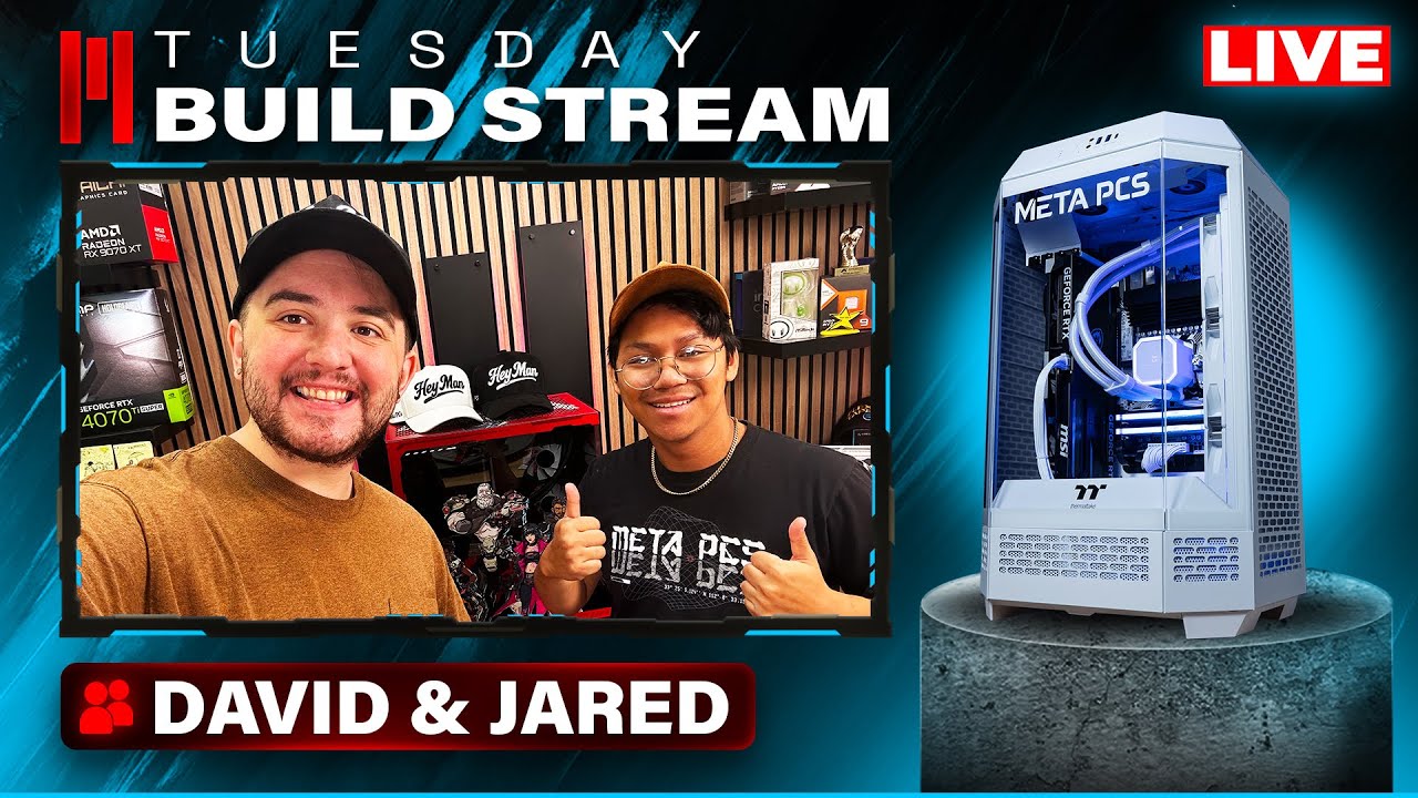 TECHY TUESDAY! RATING YOUR SETUPS AND BUILDING PCS! - YouTube