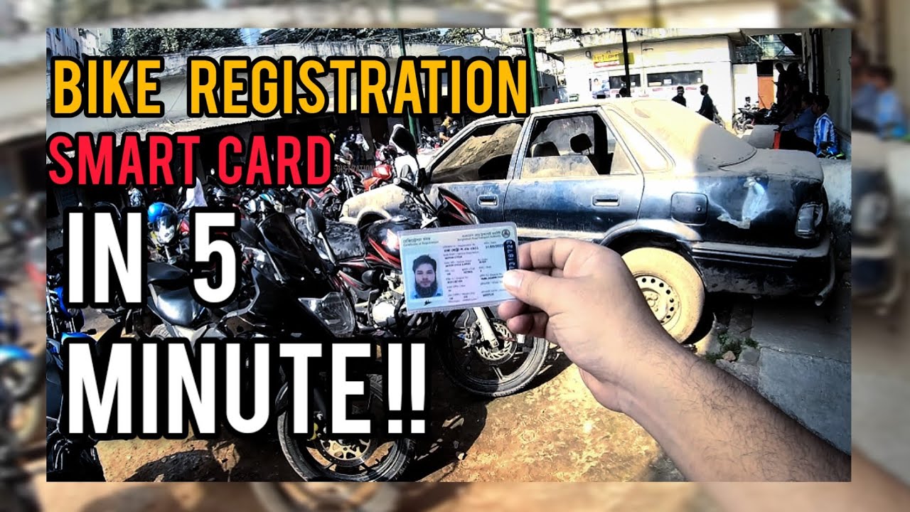Motorcycle Registration certificate Smart Card | How to I got ...