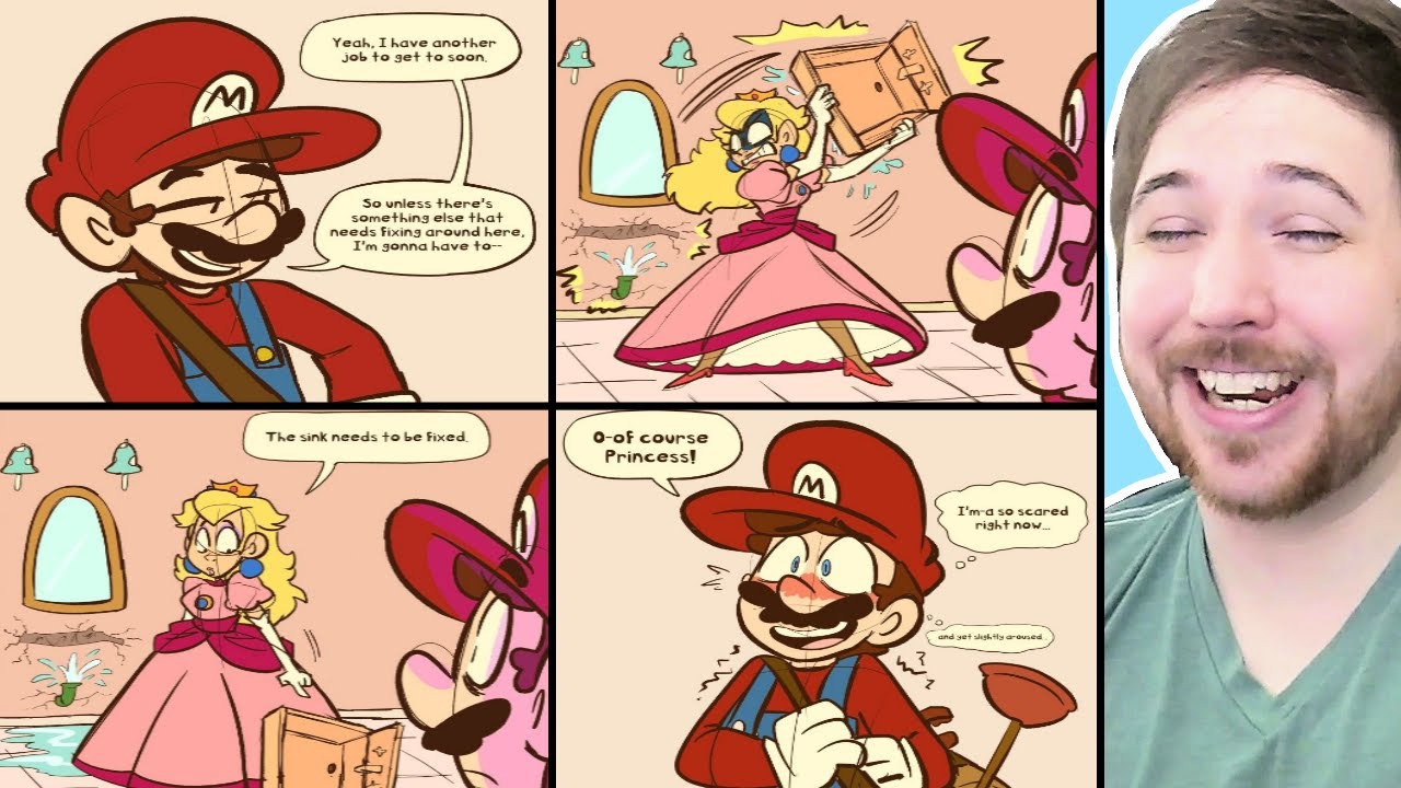 PEACH REALLY WANTS MARIO TO CLEAN HER PIPES - Video Game Memes - YouTube
