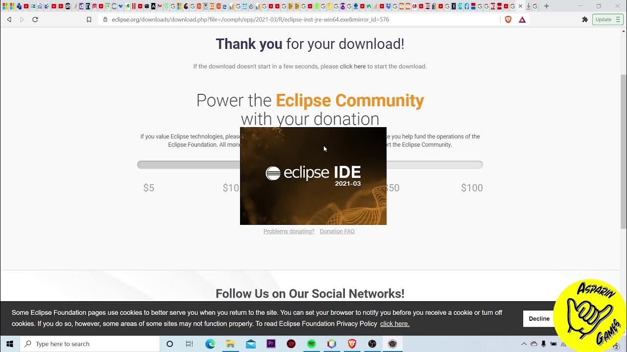 Como Instalar Eclipse IDE 2021‑03 - YouTube