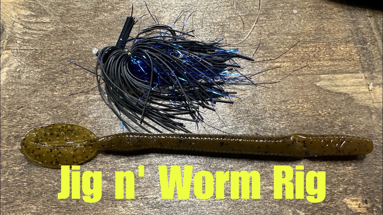 How And When To Fish The Jig n’ Worm… - YouTube