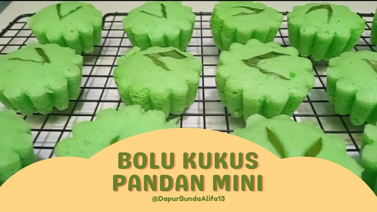 Bolu Kukus Pandan Mini | Camilan yang Cocok Saat Kumpul Keluarga # ...