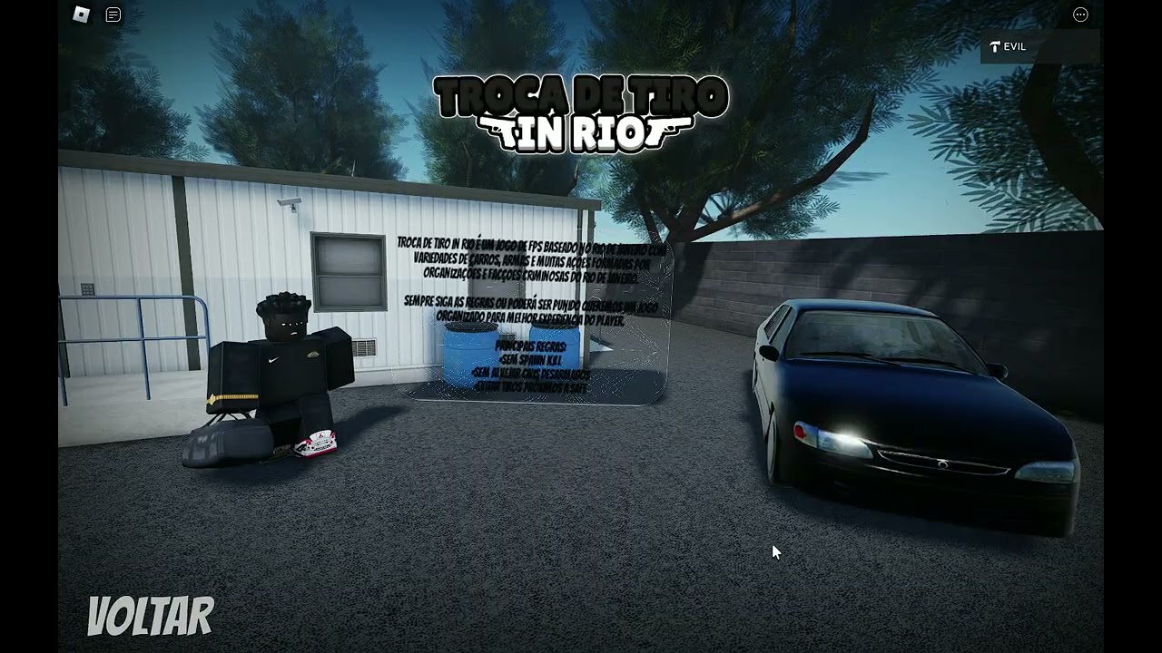 Tela de carregamento TROCA DE TIRO IN RIO ROBLOX - YouTube