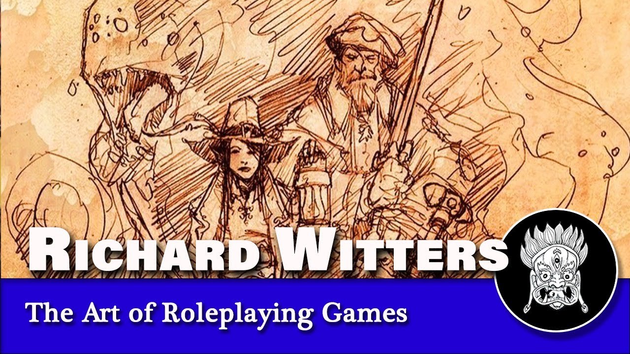 Richard Whitters - the art of table top games - YouTube