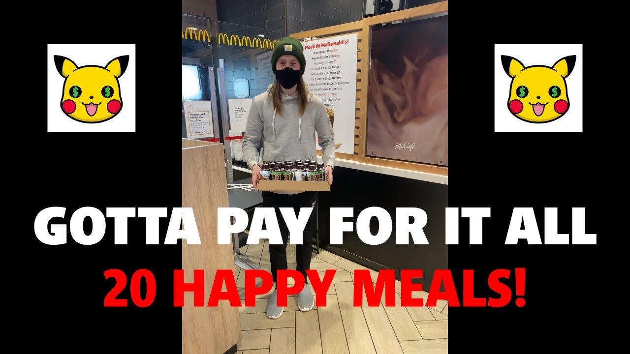 eBay Reseller - Buying Out Happy Meals for Pokémon Card Opening / Big ...