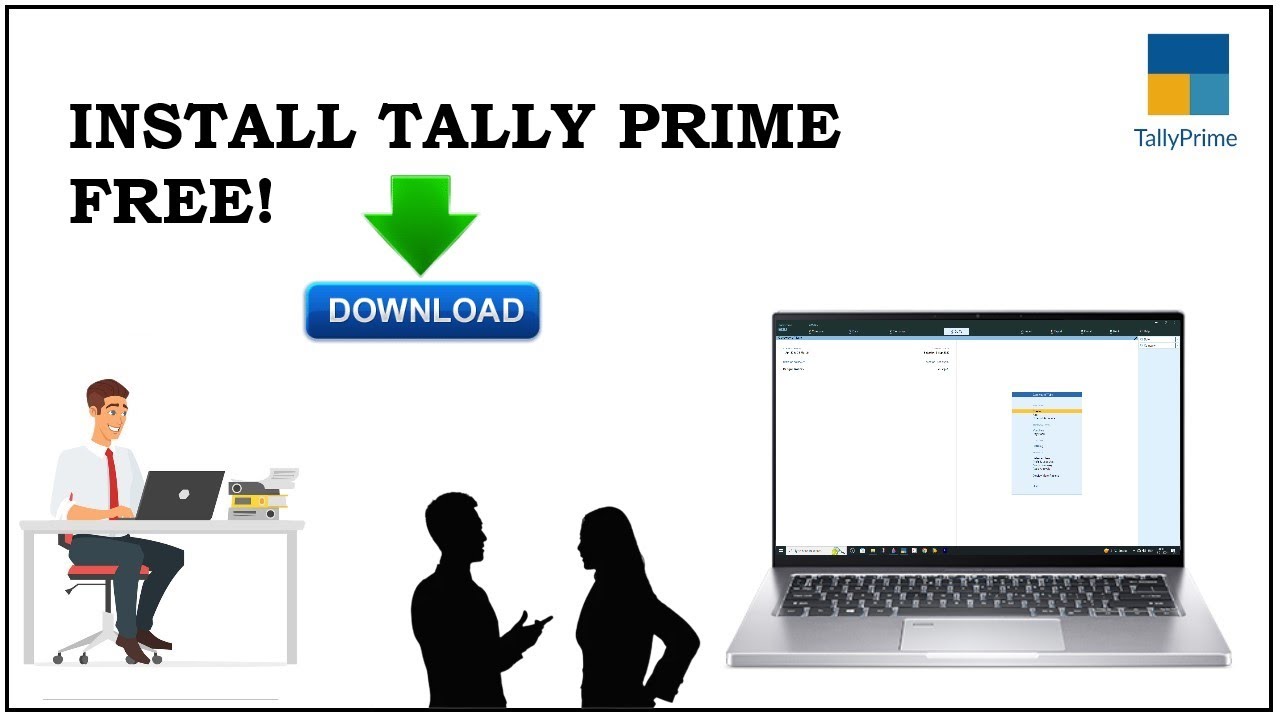 Tally Prime Download & Install Free! 2021 | PC or Laptops | New ...