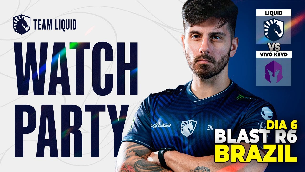 É SORTE OU JUÍZO? BLAST R6 BRAZIL - DIA 6 - LIQUID vs VIVO KEYD STARS ...