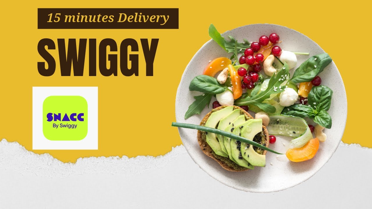 Swiggy Launched Snacc (15 minutes delivery service) - YouTube