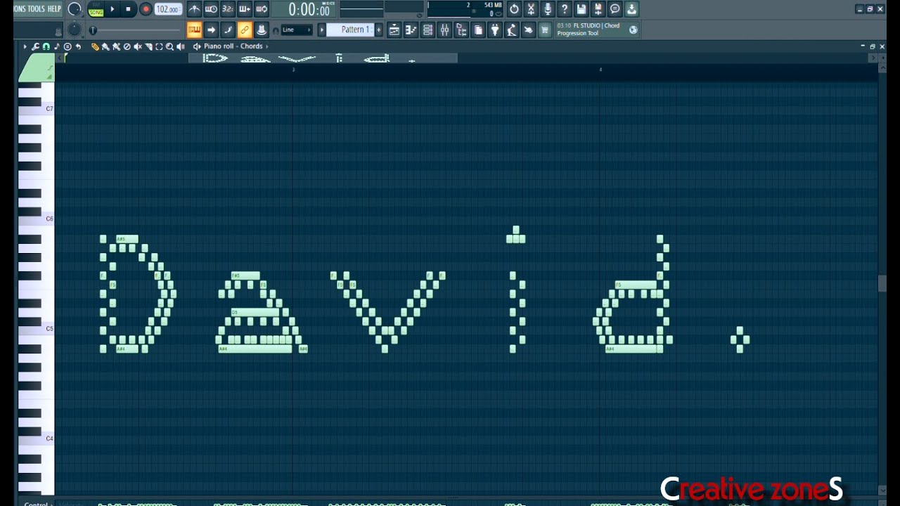 David — What does a person's name sound like on a piano? - YouTube