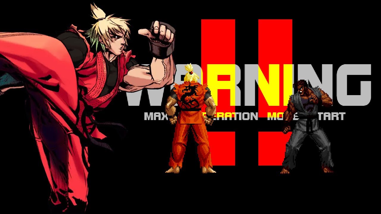 Dragon Ken - King Of Fighters Anthology v4 - Character Preview 22.10.11 ...